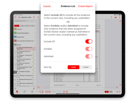 TrialPad — Trial Presentation Software